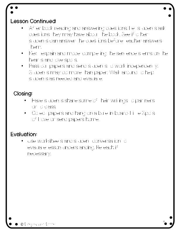 A Little Spot of Love Full Lesson Plan K-3 - Classful