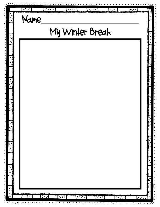 Winter Break Snapshot - FREEBIE - Classful
