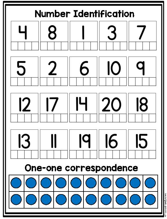 Preschool Assessment Pack - Classful