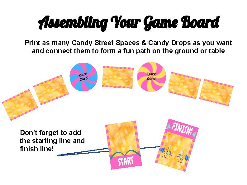 Candy Dare - Printable Math Game - Addition - 1,200 Flashcards - K-3 ...