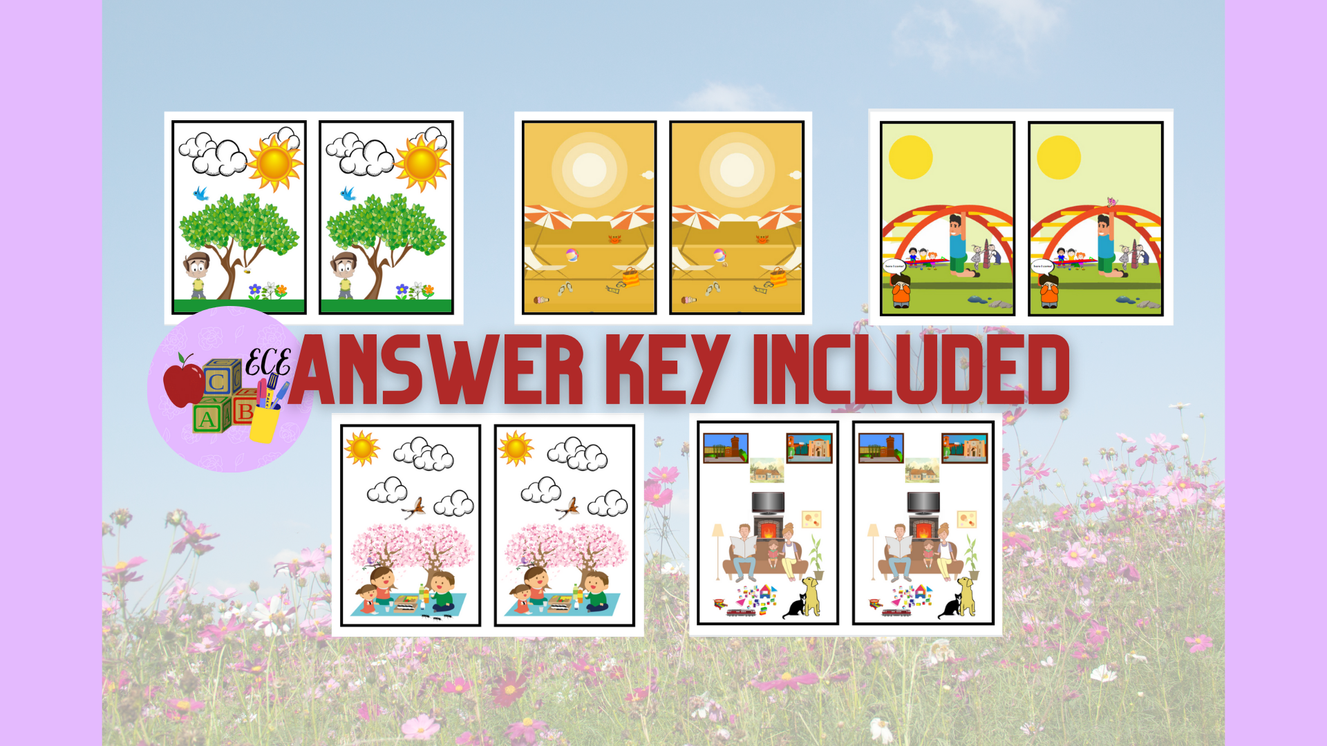 Spot the Difference! *Fun activity of comparison/contrast* - Classful