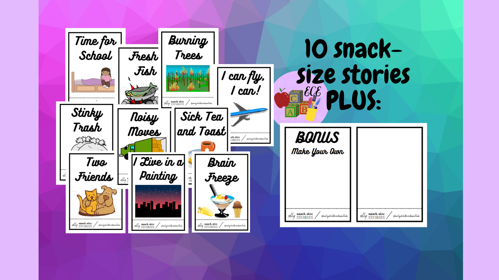 Snack-size stories for bored kids! - Classful
