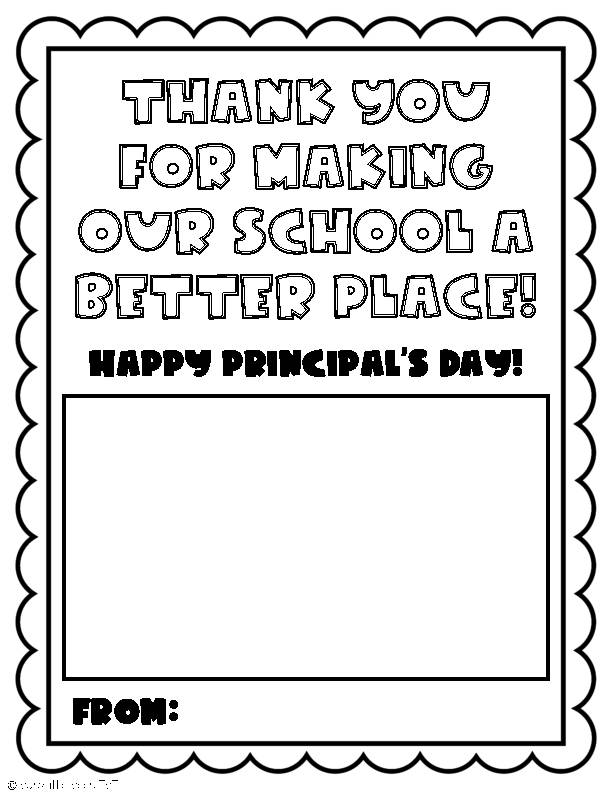 National Principal's Day Activities - May 1 - Classful