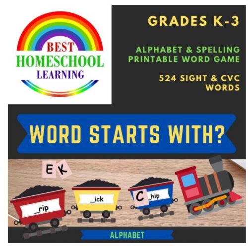 Word Starts With...? Reading, Alphabet & Spelling Game - K-3 - Classful