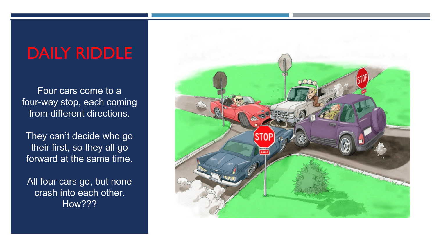 Daily Riddles, Brain Teasers, Problem Solving, Warm Ups and more Fun ...