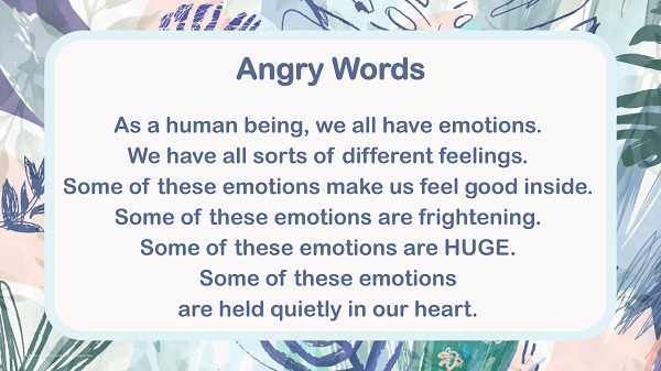ANDREW'S ANGRY WORDS Anger Management Ready 2 Use SEL LESSON w 3 Videos ...