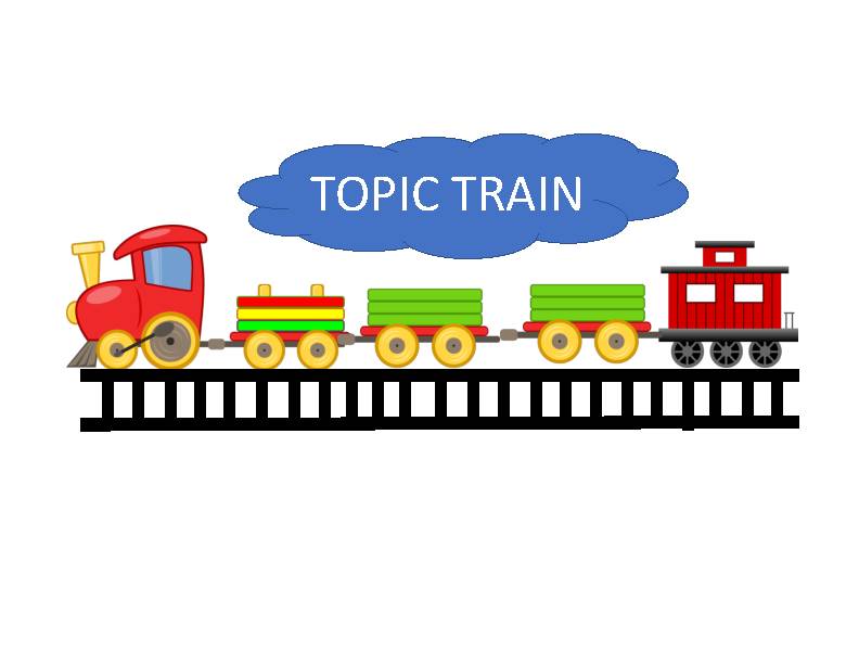Topic Train- Staying on topic visuals and social story - Classful