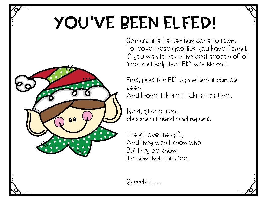 You've Been Elfed - Staff Morale Booster - Classful