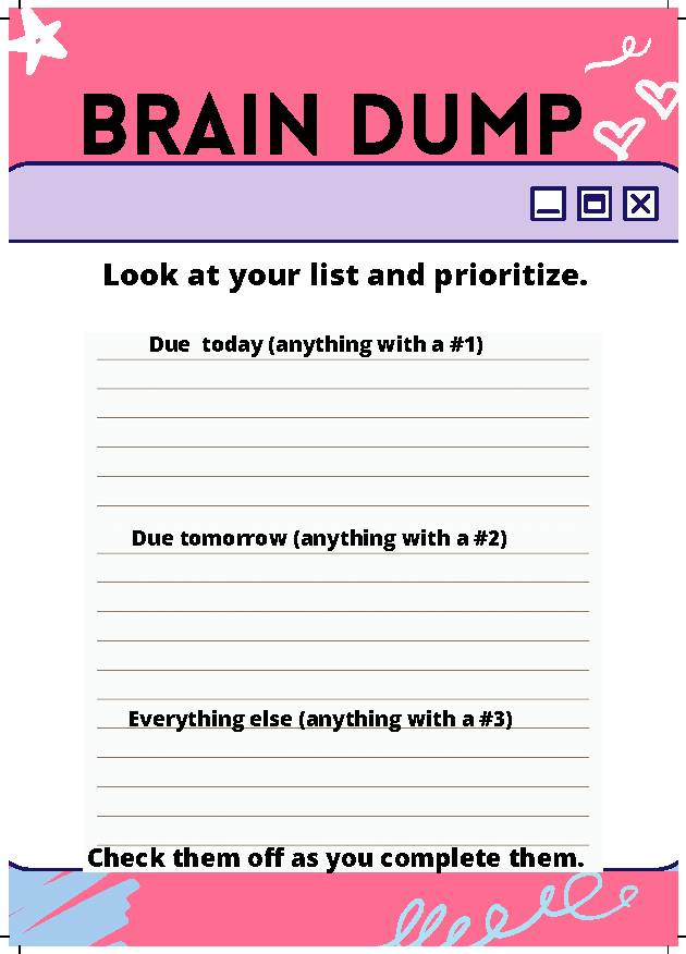 Brain Dump - Classful