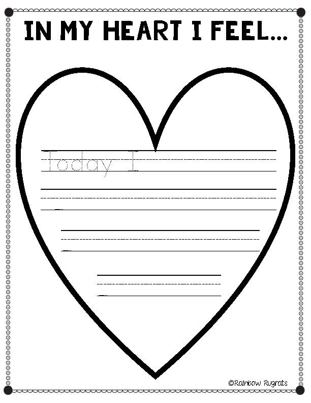 In My Heart Book Companion - SEL Lesson - Classful