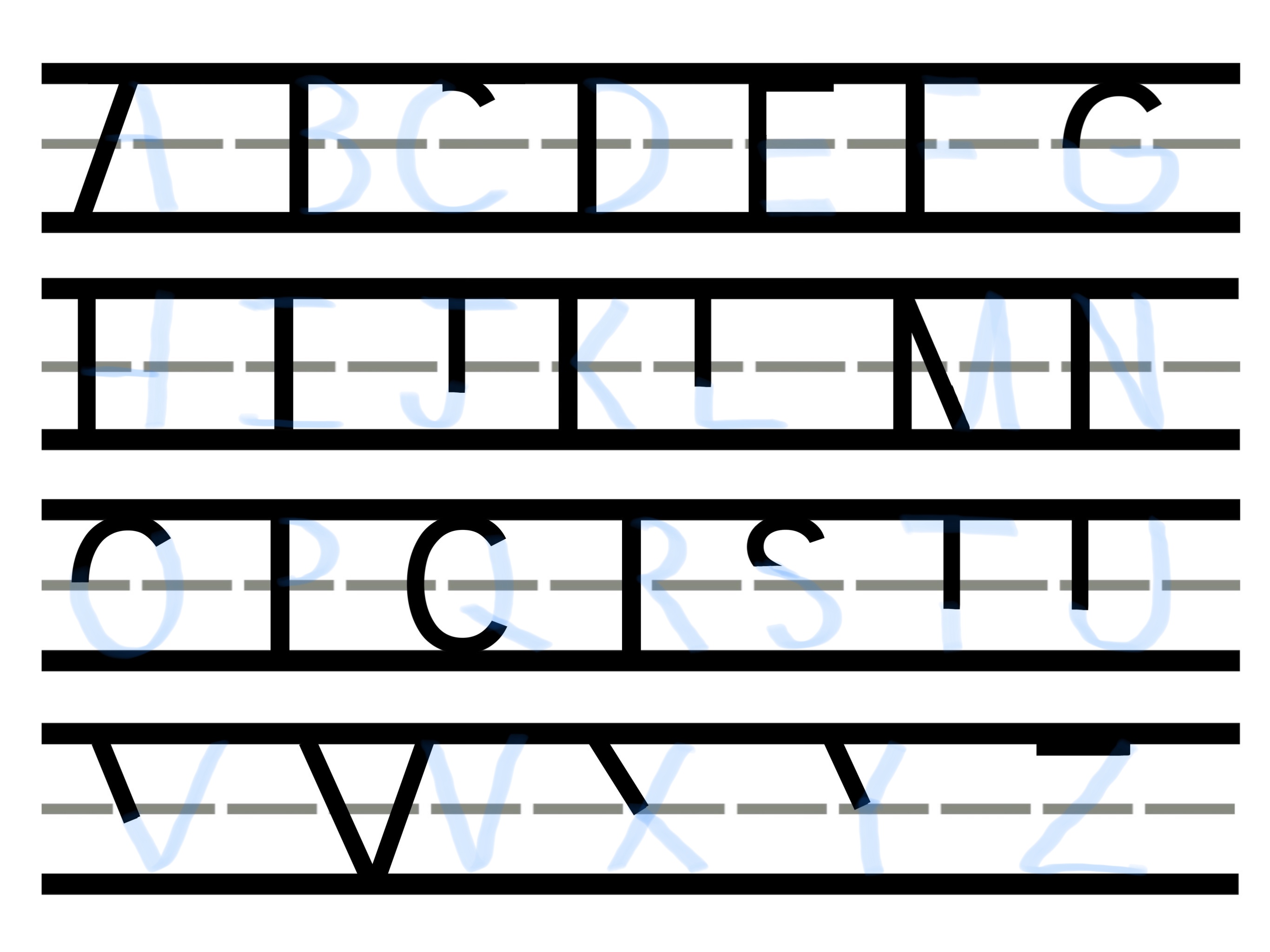 Finish the Letters (Uppercase and Lowercase- Level 1 and 2) - Classful