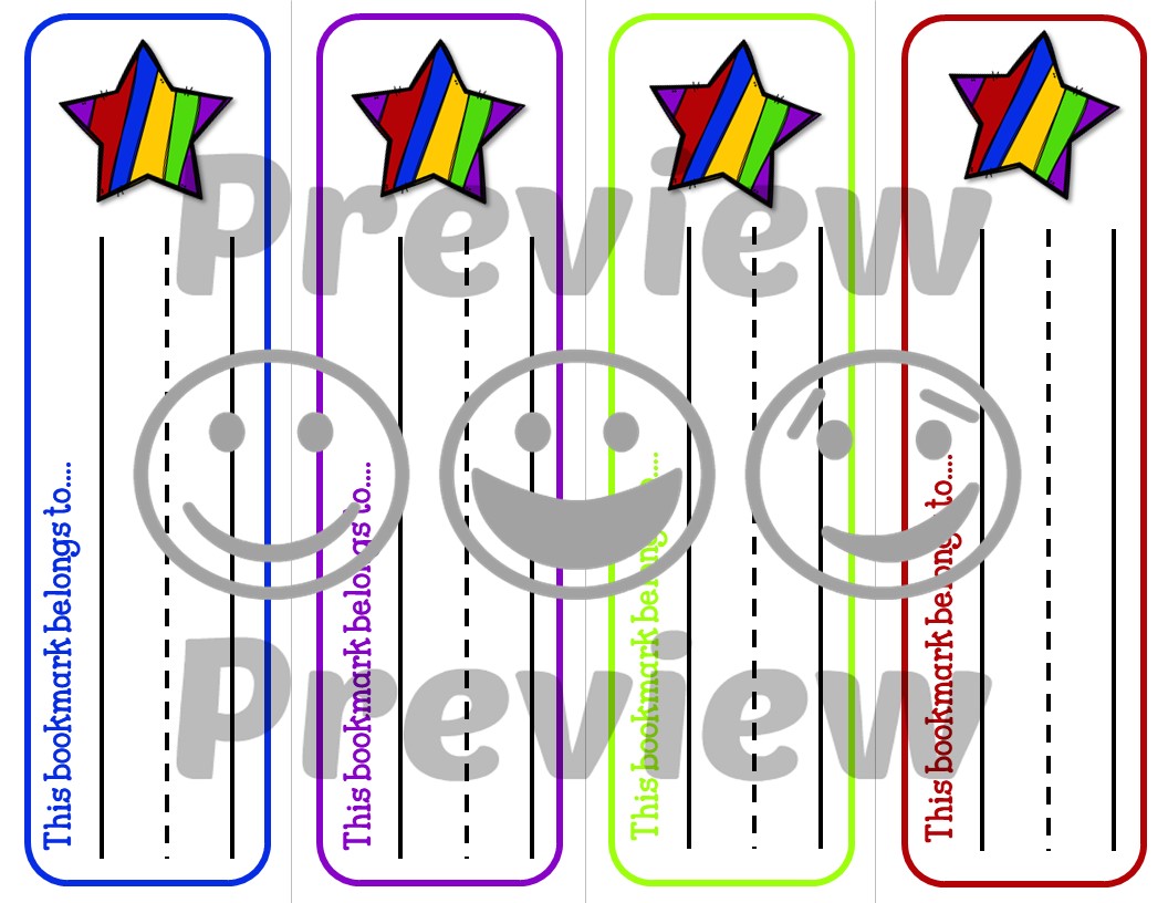 Superhero Bookmarks - Classful