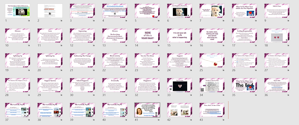 Ready to Use w No Prep Social-emotional Learning Lesson about DIVORCE ...