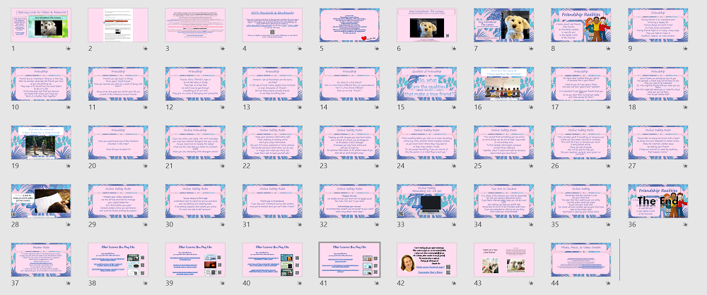 FRIENDSHIP SOCIAL MEDIA INTERNET SAFETY Ready to Use w No Prep Social ...