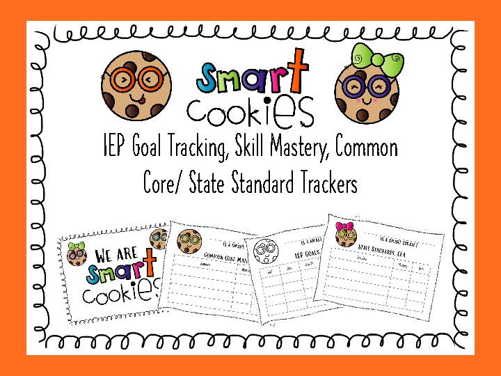 Skill Mastery Charts- State Standards, Common Core, IEP Progress ...