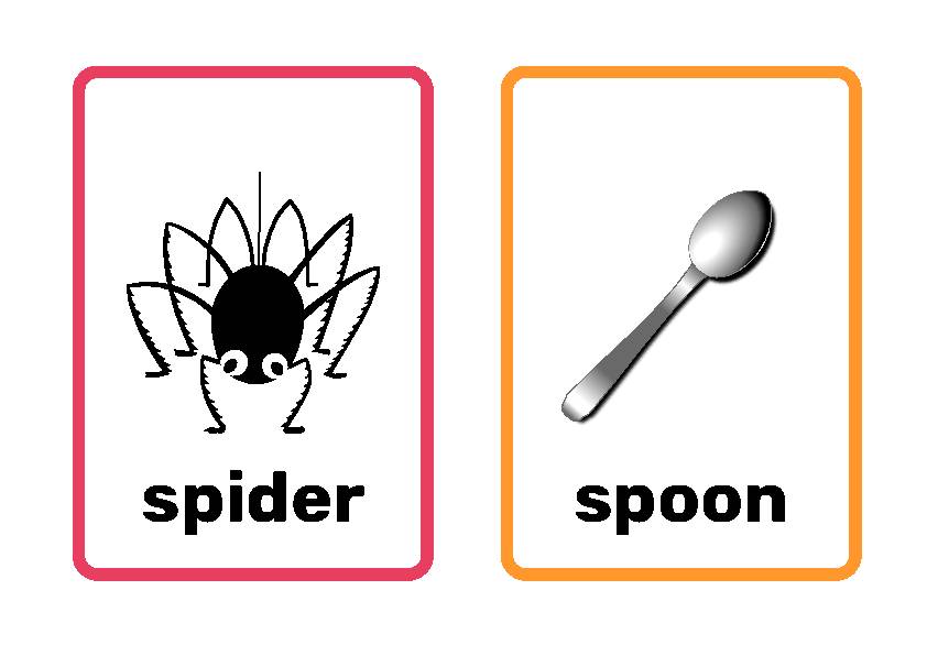 S Blends- Printable Picture Cards to target S Blends in Speech Therapy ...