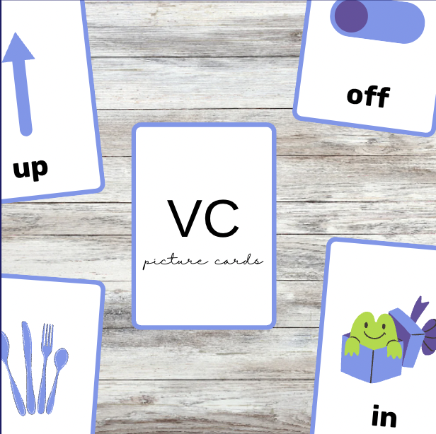 Apraxia of Speech Picture Cards- VC CV CVC CVCV Syllable Shapes 1 ...