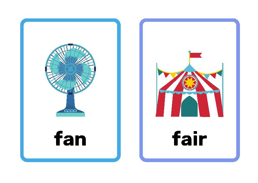 Labiodental Picture Cards- Initial Medial Final Word Positions /f, v ...