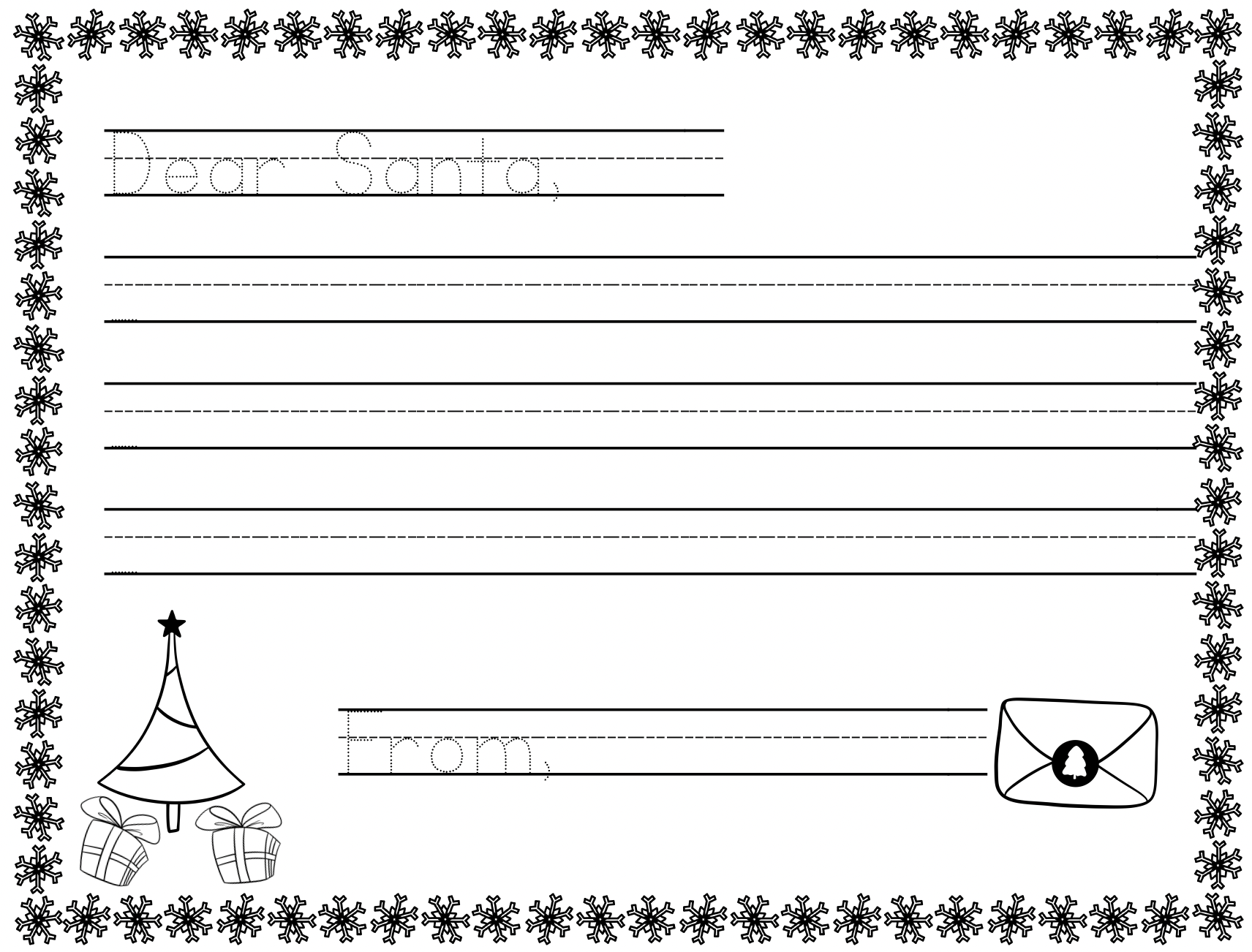 Christmas Letter Writing - Classful