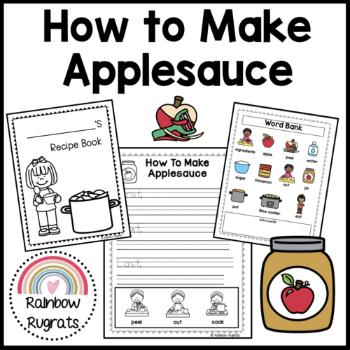 How To Make Applesauce Writing Activity - Classful