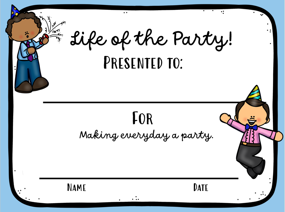 Editable Teacher Awards - Classful