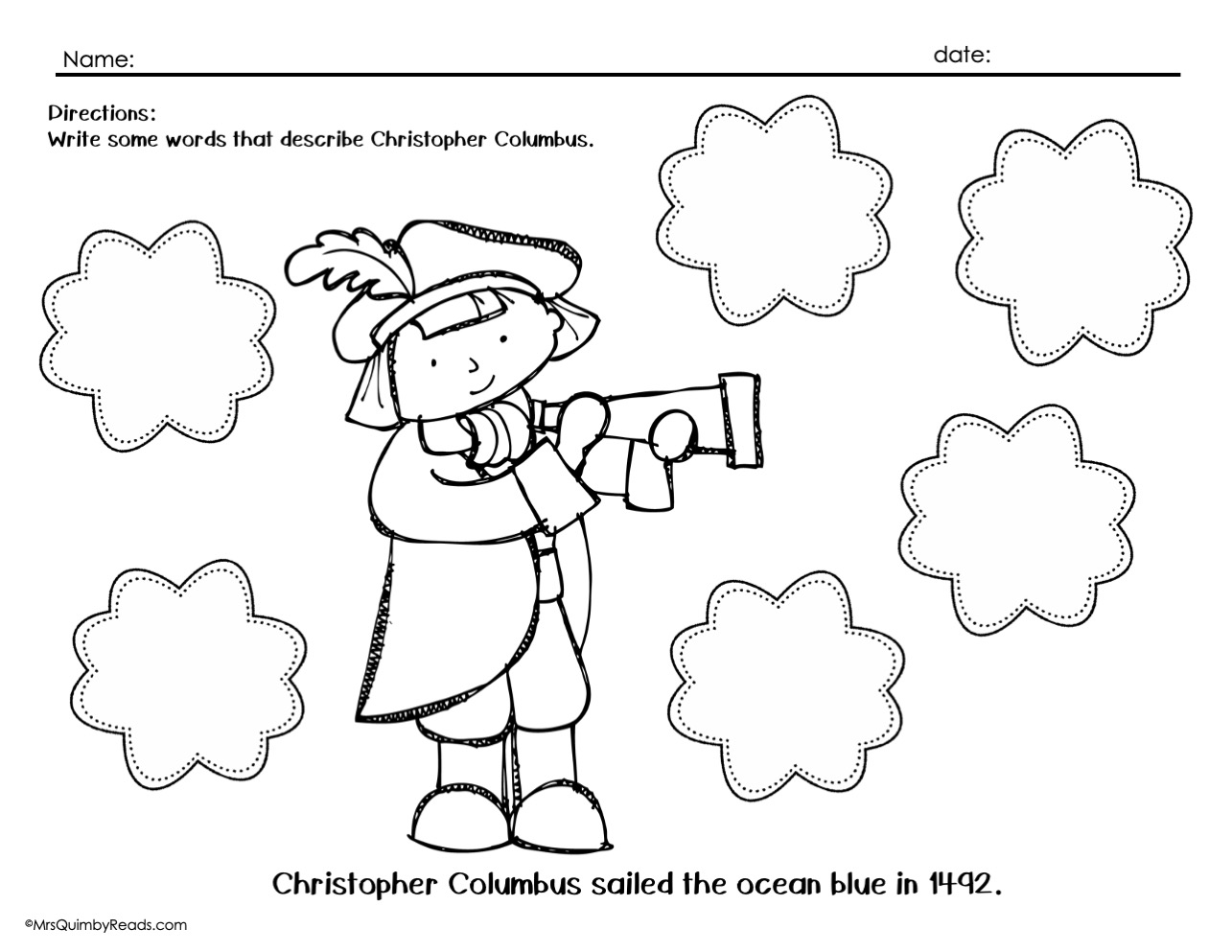 Christopher Columbus | Social Studies | American History | Writing ...