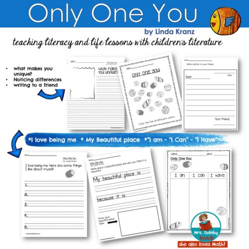 Only One You | by Linda Kranz | Book Companion | Writing and Art ...
