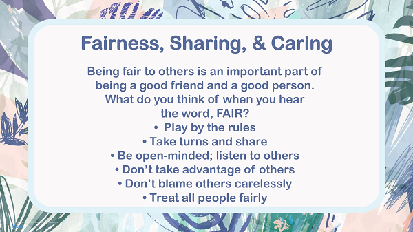 Book-based FAIRNESS READY TO USE w No Prep Social Emotional Learning ...