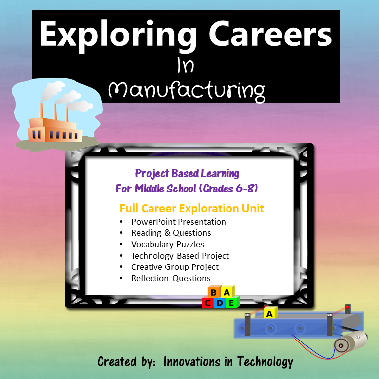 Exploring Careers- Manufacturing Career Cluster - Classful