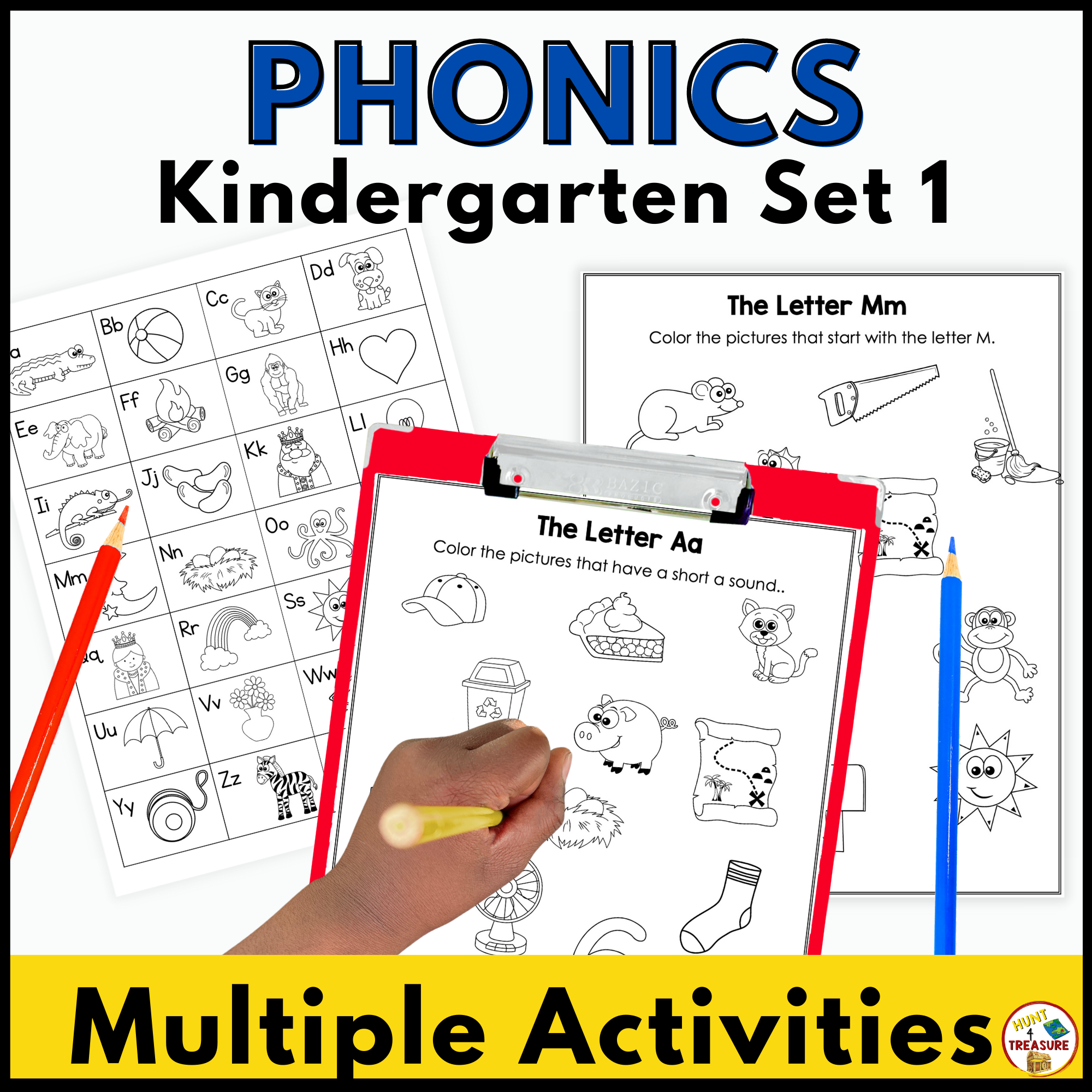 Benchmark Advance Phonics Anchor Charts and Activities | Kindergarten ...