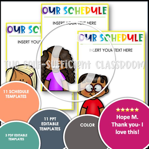 Class Schedule Template - Classful