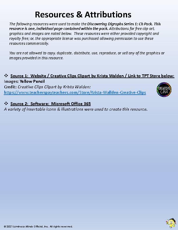 Reading With _ch | Digraph Reading Practice with Ending Sound- ch ...