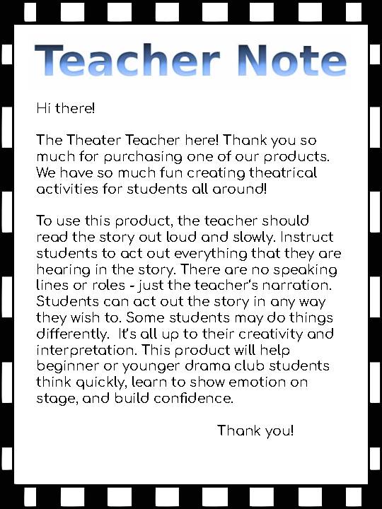 Interactive Movement Stories Winter Edition (Brain Breaks, Theater ...