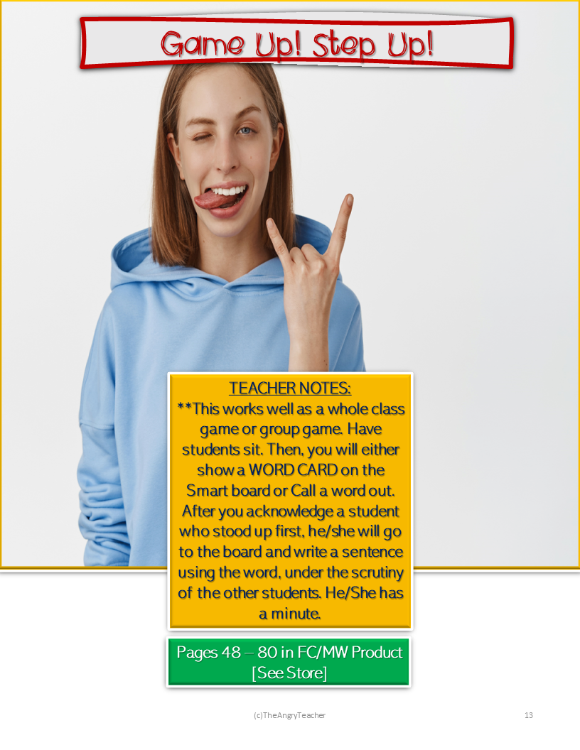 FREQUENTLY CONFUSED/MISUSED WORDS [GAMES, PUZZLES, & PROJECTS] - Classful