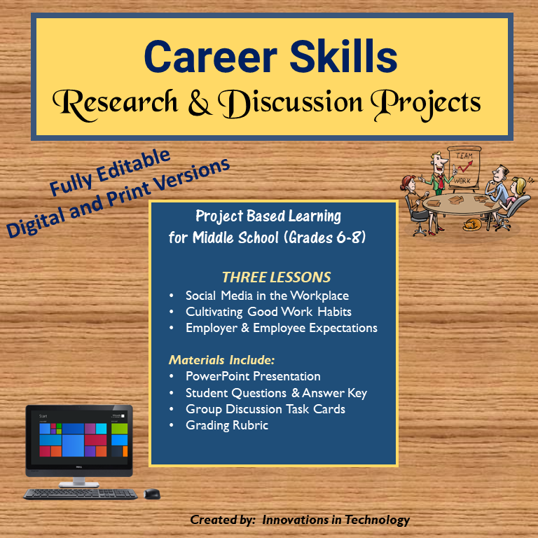 Career Skills Research and Discussion Projects - Classful