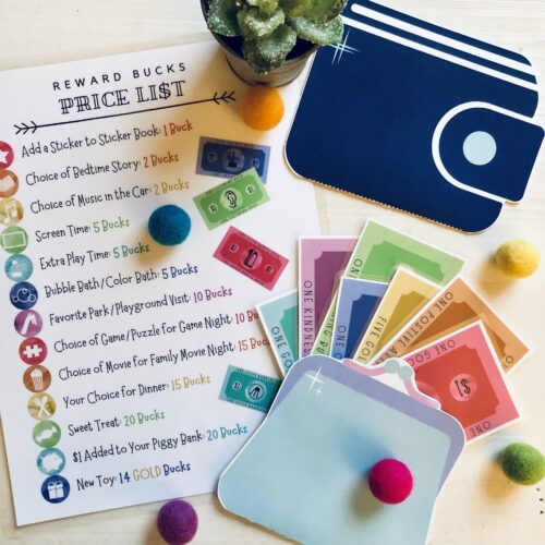 Reward Bucks, Behavior Chart, Healthy Habits, Good Behavior, Money for ...
