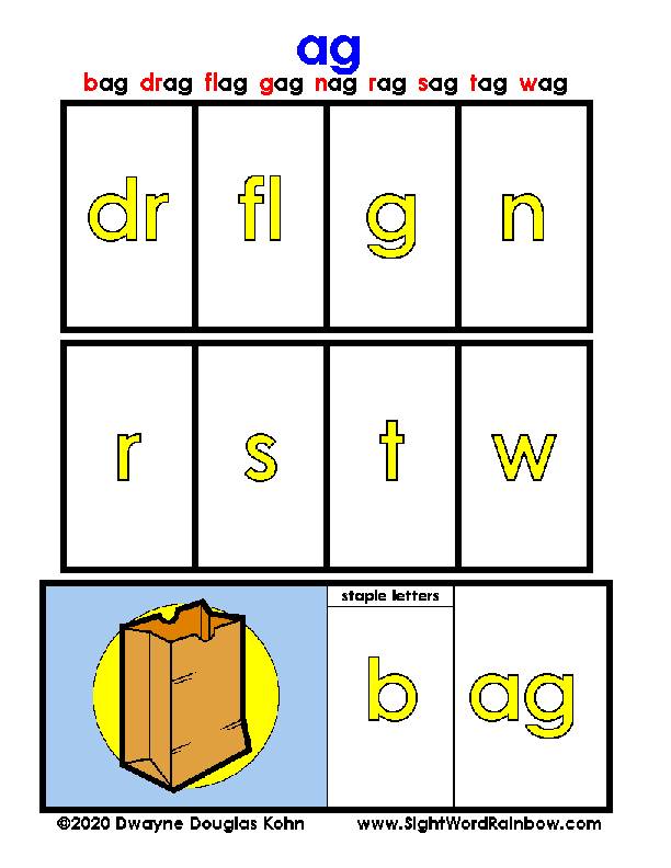 Word Families- Short Vowels Flip Books - Classful