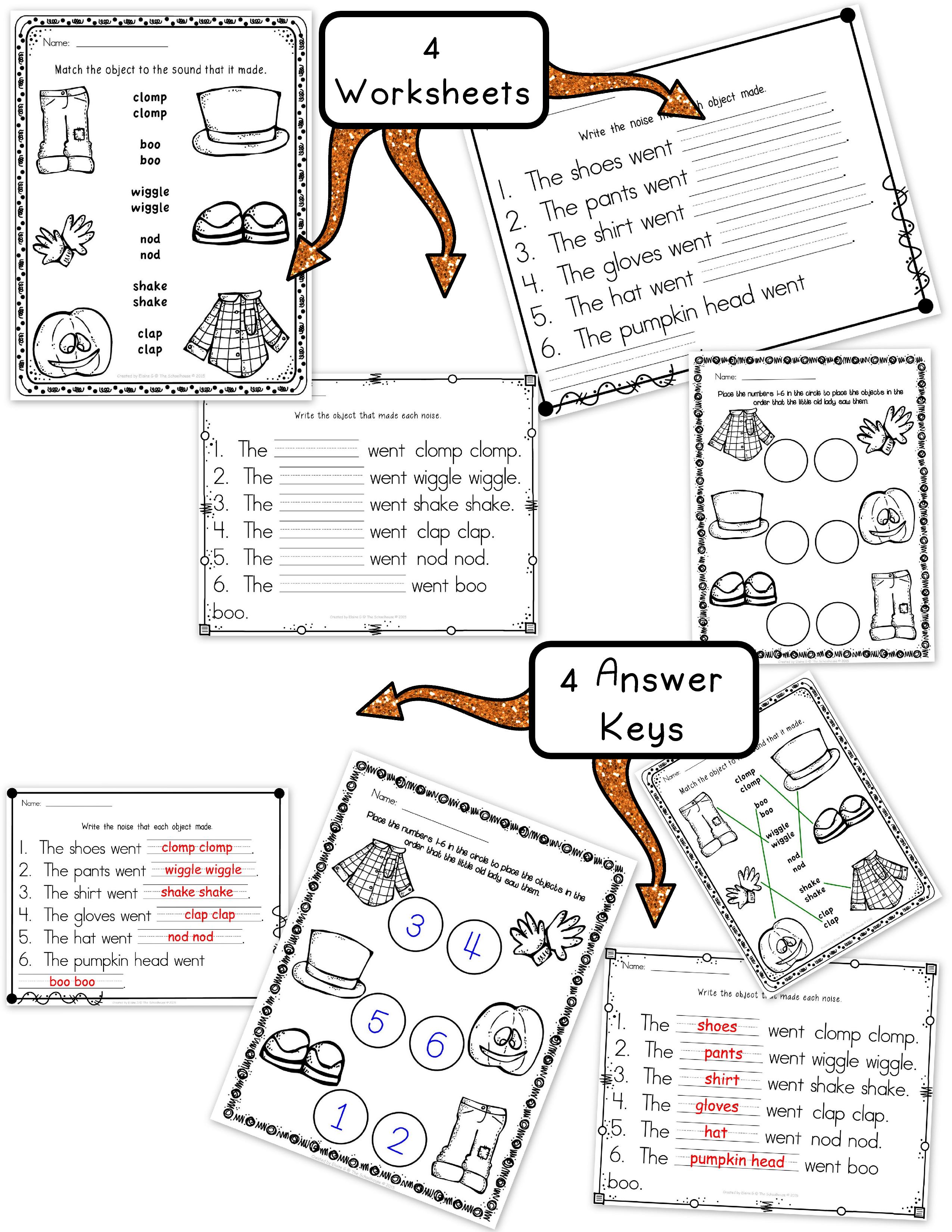 The Little Old Lady Who Was Not Afraid of Anything Book Companion ...