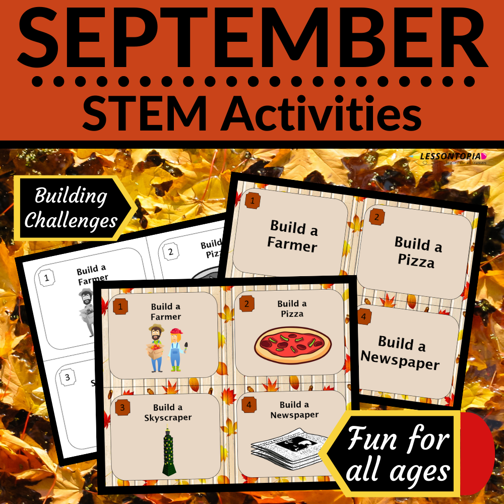 STEM Activities | September | Building Challenges - Classful