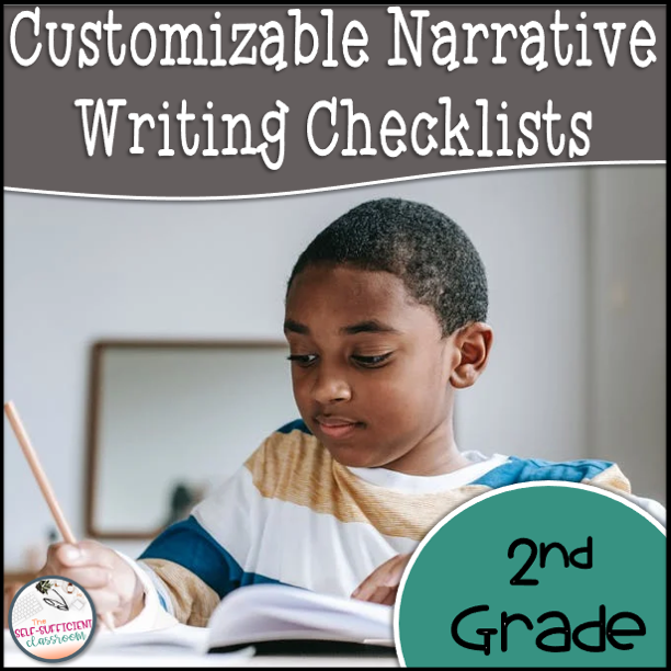 2nd Grade Narrative Writing- Customizable - Classful