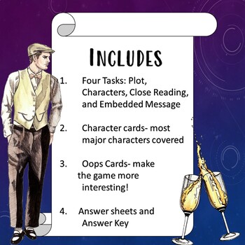 The Great Gatsby Escape Room - Classful