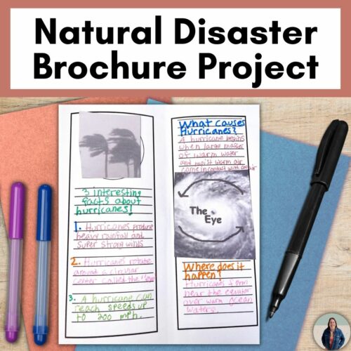 Natural Disasters Scaffolded Research Project - Classful