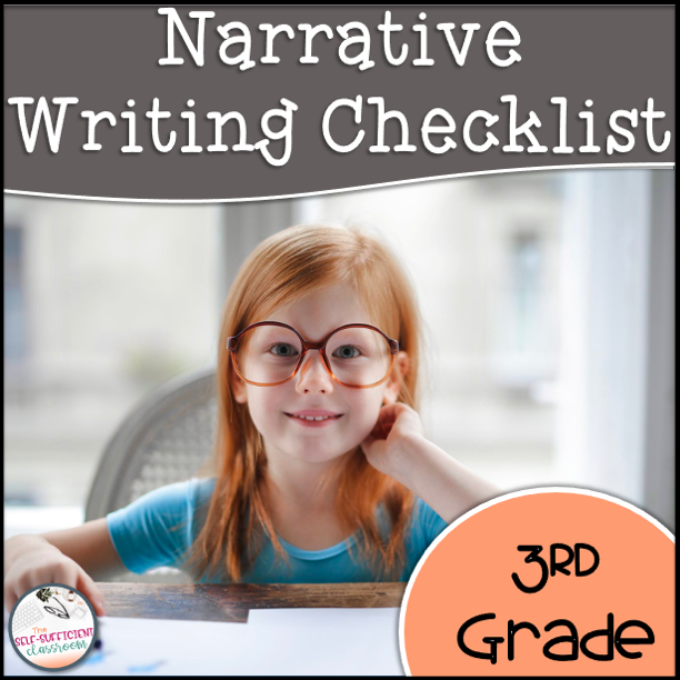 3rd Grade Narrative Writing Checklist - Classful