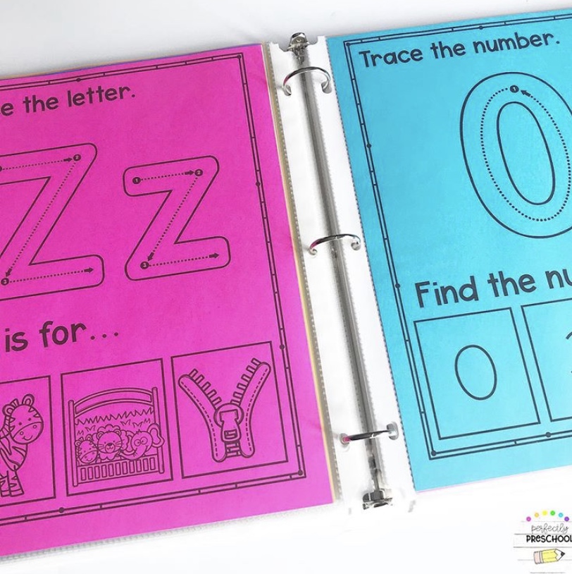 Preschool and Pre-K Workbook No Prep Pages - Classful