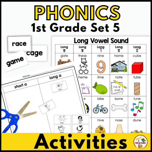 Benchmark Advance Phonics Anchor Charts and Activities | 1st Grade Unit ...