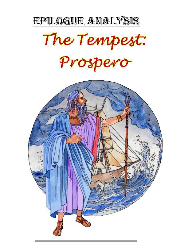 The Tempest- Epilogue Analysis - Classful