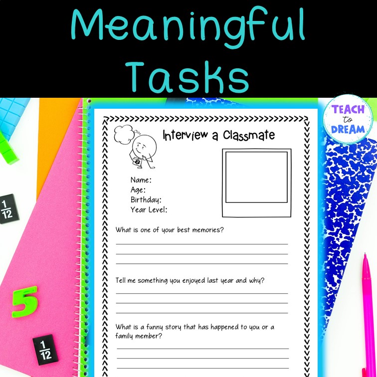 First Week of School Activities and Worksheets - Classful
