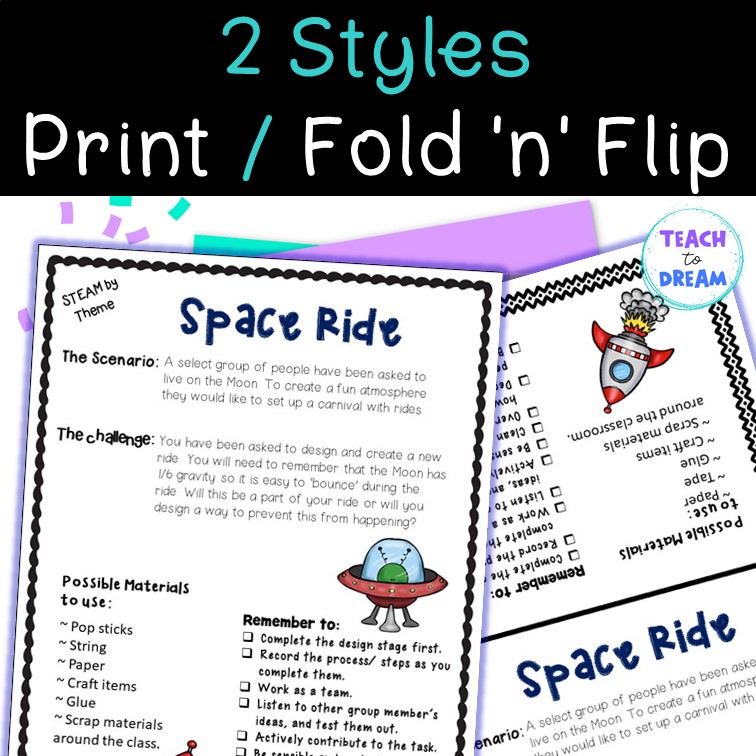 Space STEM Challenges and Activities STEAM - Classful