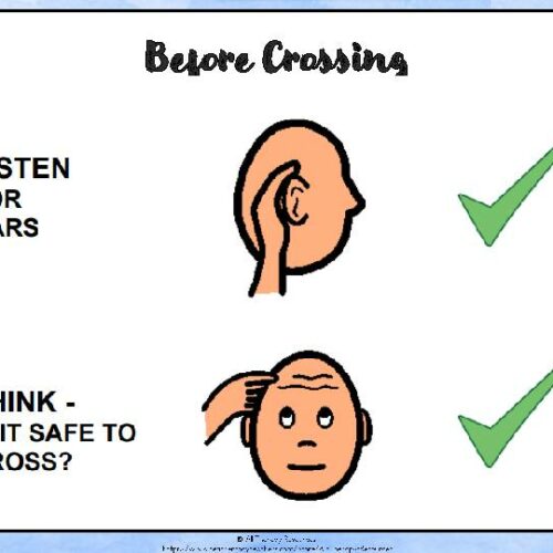 Being Safe on the Road Social Narrative - Autism ABA Life Skills SPED ...