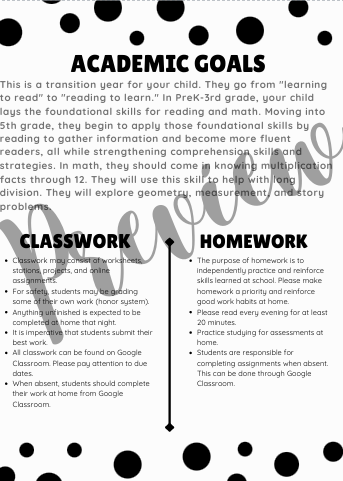 Editable Meet the Teacher/Back to School Letter Black & White Dots ...